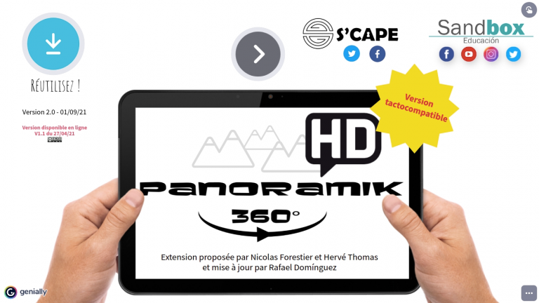 Extensiones para Genially - Sandbox Educación